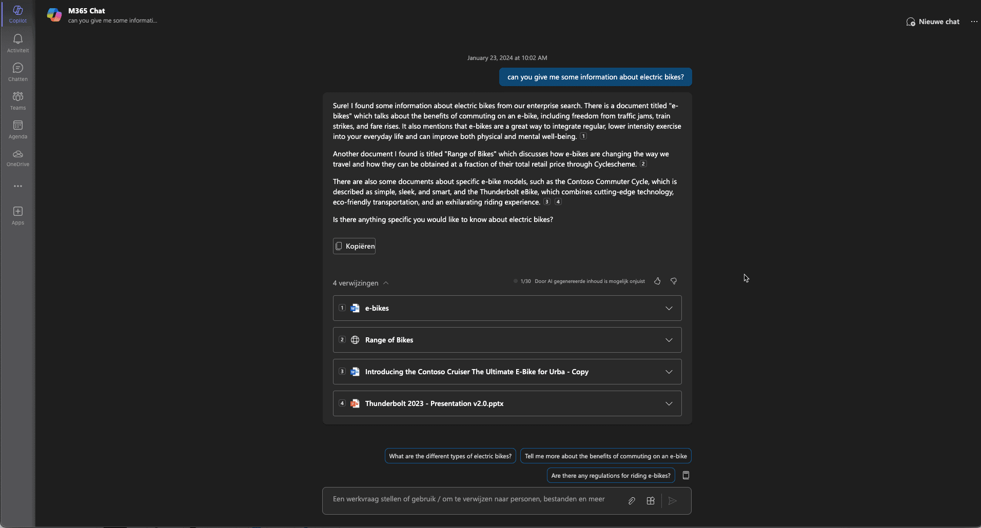 Microsoft 365 Copilot in Microsoft Teams gebruiken - KbWorks ...